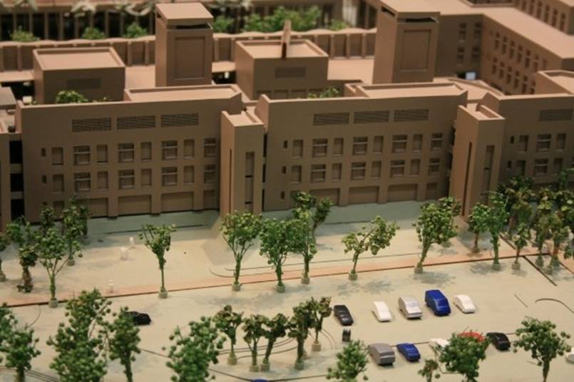 Architectural Model of the Aga Khan University Faculty of Arts and ...