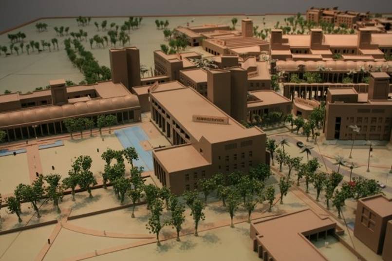 Architectural Model of the Aga Khan University Faculty of Arts and ...