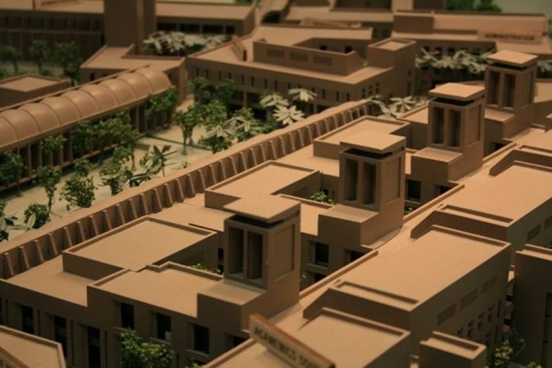 Architectural Model of the Aga Khan University Faculty of Arts and ...