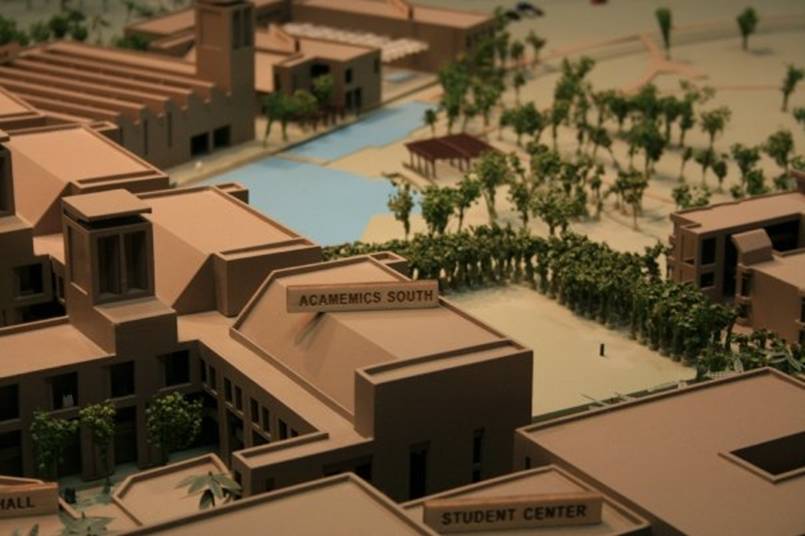 Architectural Model of the Aga Khan University Faculty of Arts and ...