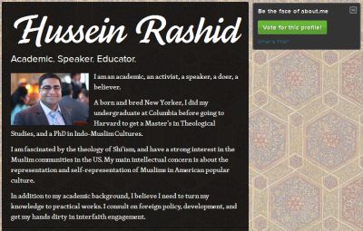 Vote for Hussein Rashid to be on the Times Square Billboard – Ismailimail