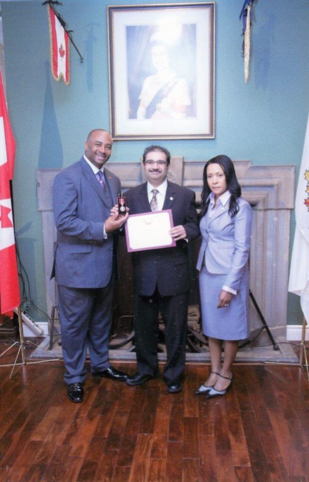 Karim Premji – Justice of the Peace, receives Queen Elizabeth II ...