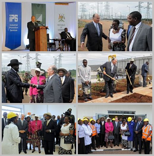 Photographs: Inauguration of Bujagali Hydropower Plant in Uganda ...
