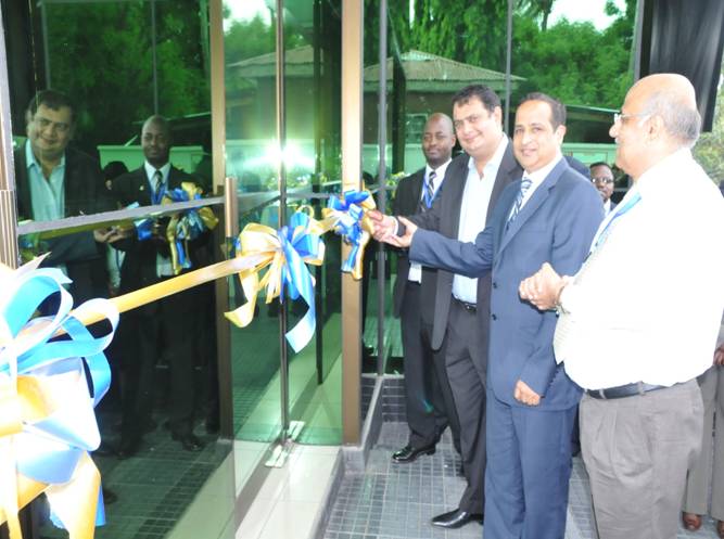 Hanif Jaffer, Shaffin Jamal, open new bank branch in Dar es Salaam ...