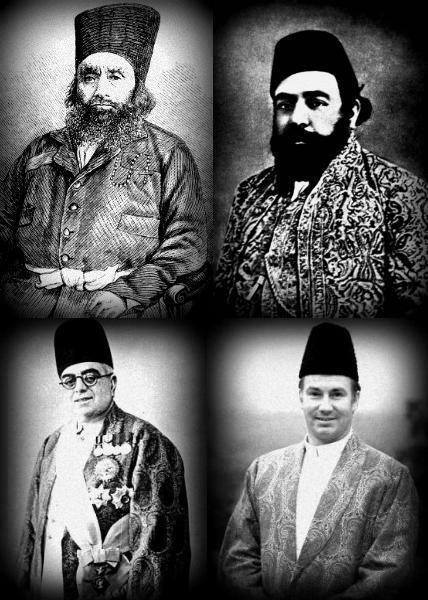 A picture of the four Imams who carry the title of Aga Khan – Ismailimail