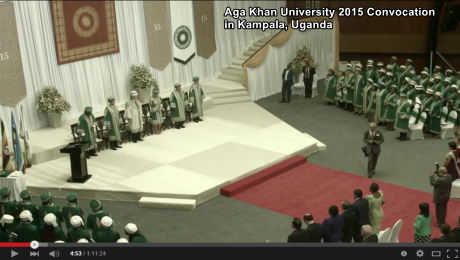 Video of Full Ceremony: Aga Khan University Convocation in Kampala ...