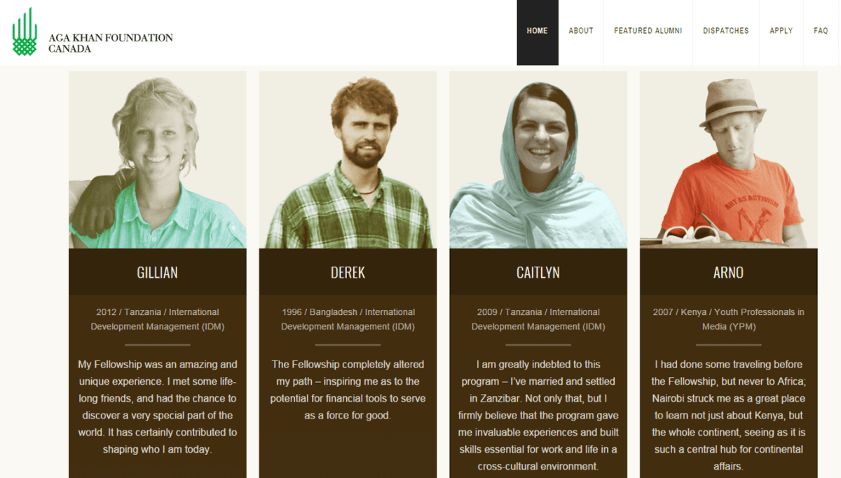 Information Session on the Aga Khan Foundation Canada’s International ...