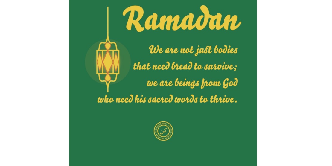 Rahim Snow: Remember the meaning of Ramadan with this t-shirt – Ismailimail