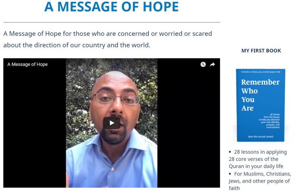 Rahim Snow: A Message of Hope – Ismailimail