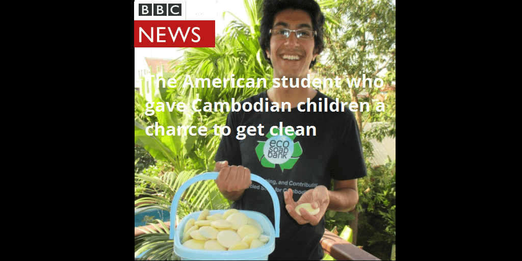 Samir Lakhani, Eco-Soap Bank project, featured on BBC – Ismailimail