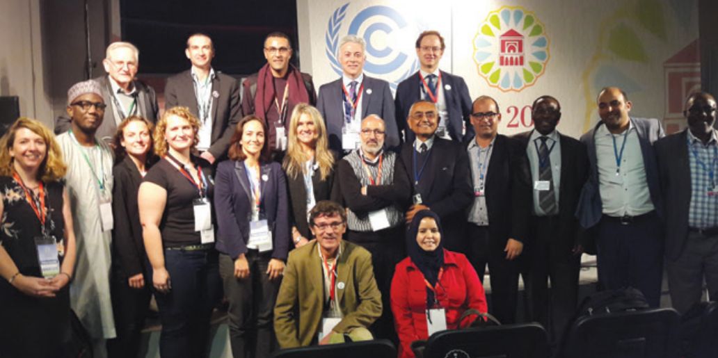 Professor Amir Kassam at the COP22 Climate Change meeting in Marrakech ...