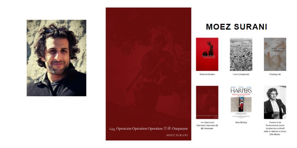Poet-provocateur Moez Surani publishes Operación Opération Operation ...