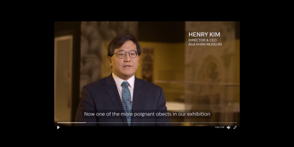 Watch as Aga Khan Museum’s Henry Kim describes one of his favourite ...
