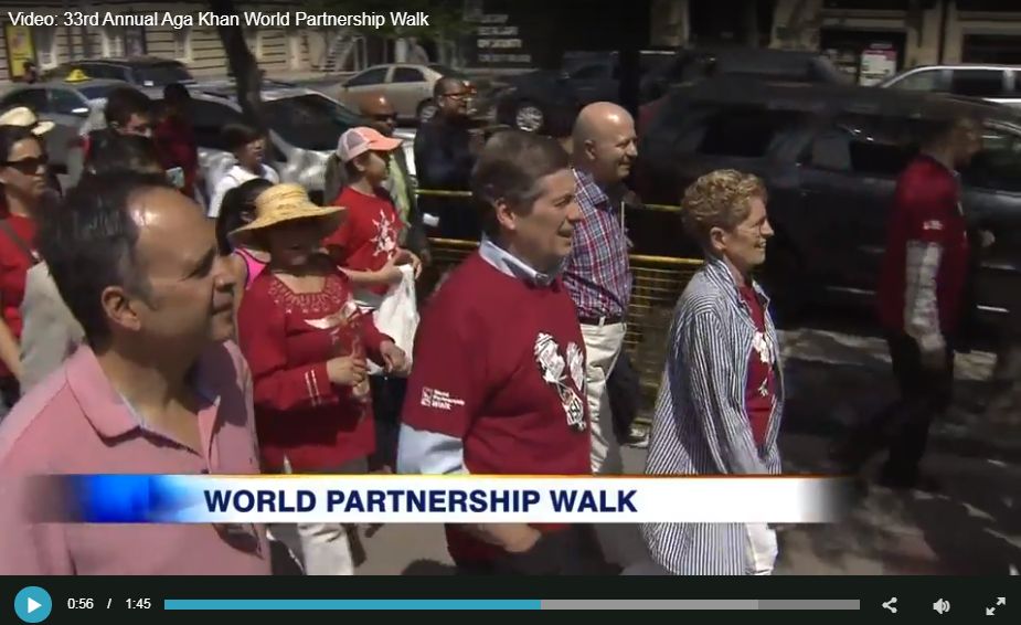 33rd Annual Aga Khan World Partnership Walk (Video) – Ismailimail
