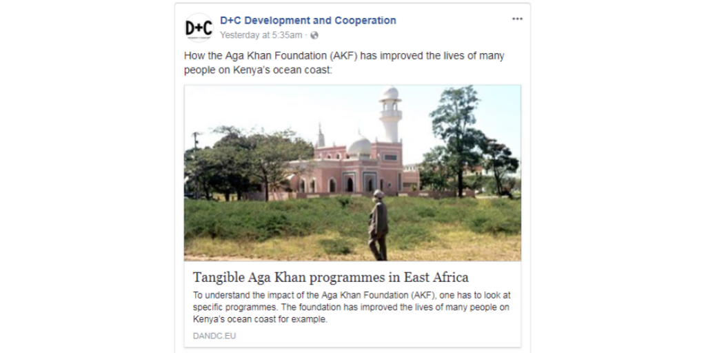 How the Aga Khan Development Network has improved the lives of people ...