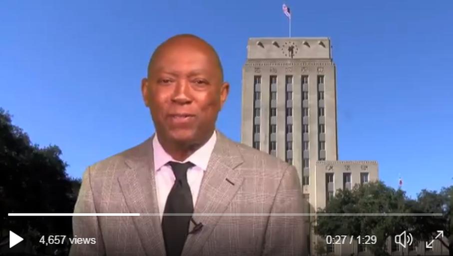 Mayor Sylvester Turner of Houston sends Diamond Jubilee Greeting ...