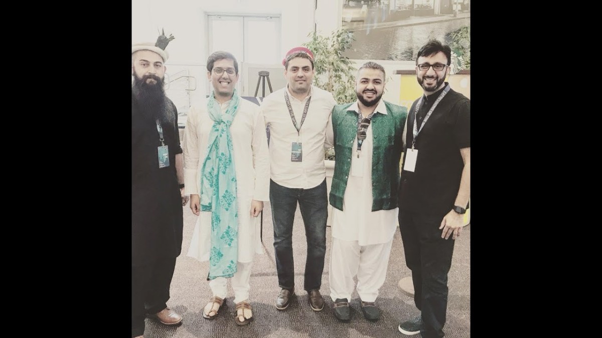 Nizar Macnojia’s captivating drawing of Zikr Band at the Jubilee Arts ...