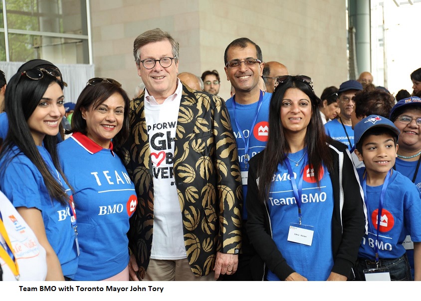 Karim Shivji and Zahra Visram: Workplace team captains from Bank of ...