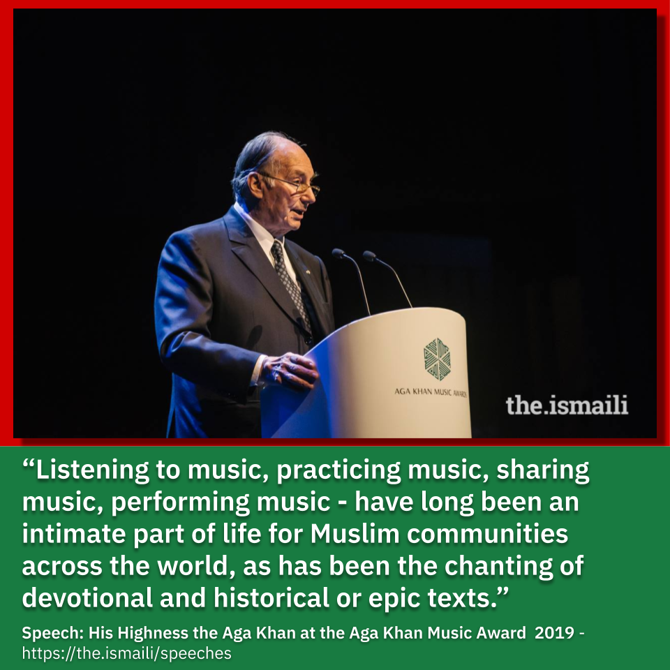 Music in Islam: Forbidden Versus Therapeutic @Karimgillani – Ismailimail
