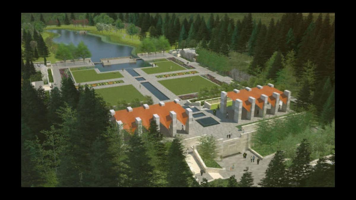 The Persian chahar-bagh gardens reflected the unity and harmony of the ...