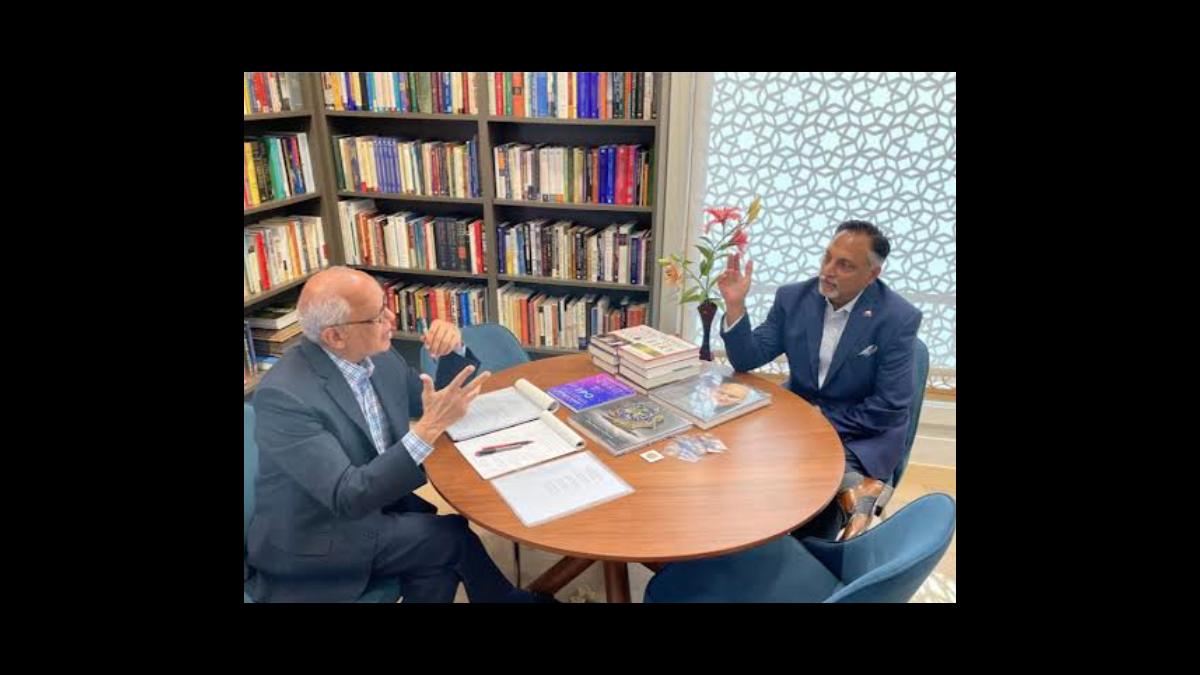 Ambassador Sada Cumber interviews Dr. Suleman Lalani (@DoctorLalani ...
