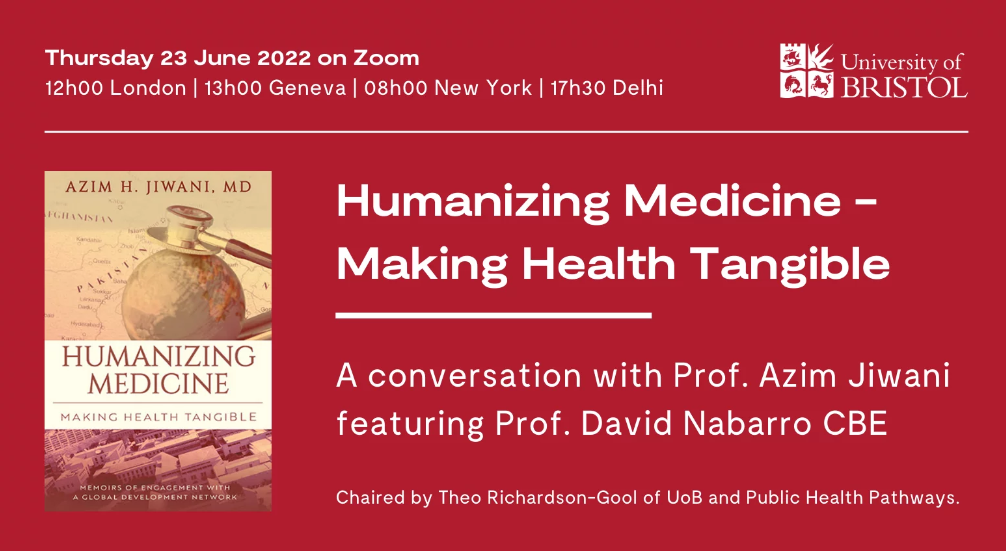 Event | Humanizing Medicine – with Prof. Azim Jiwani and featuring Prof ...