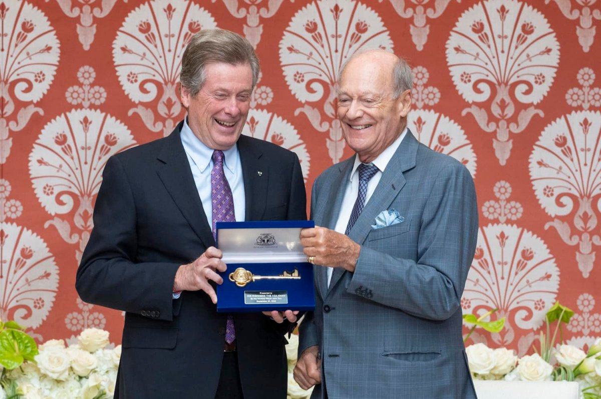 His Highness the Aga Khan receives Key to the City of Toronto – Ismailimail