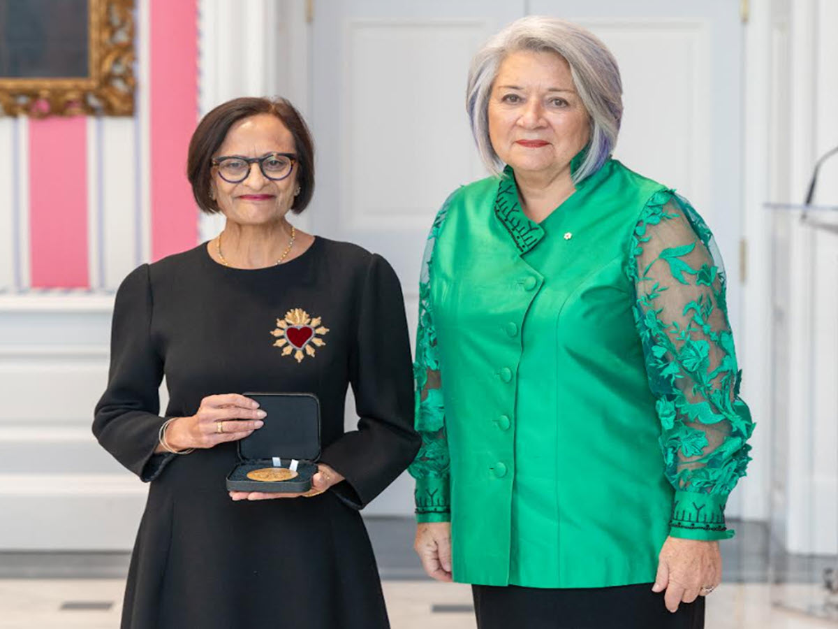 Zainub Verjee Received Governor General’s Award at Rideau Hall, Ottawa ...