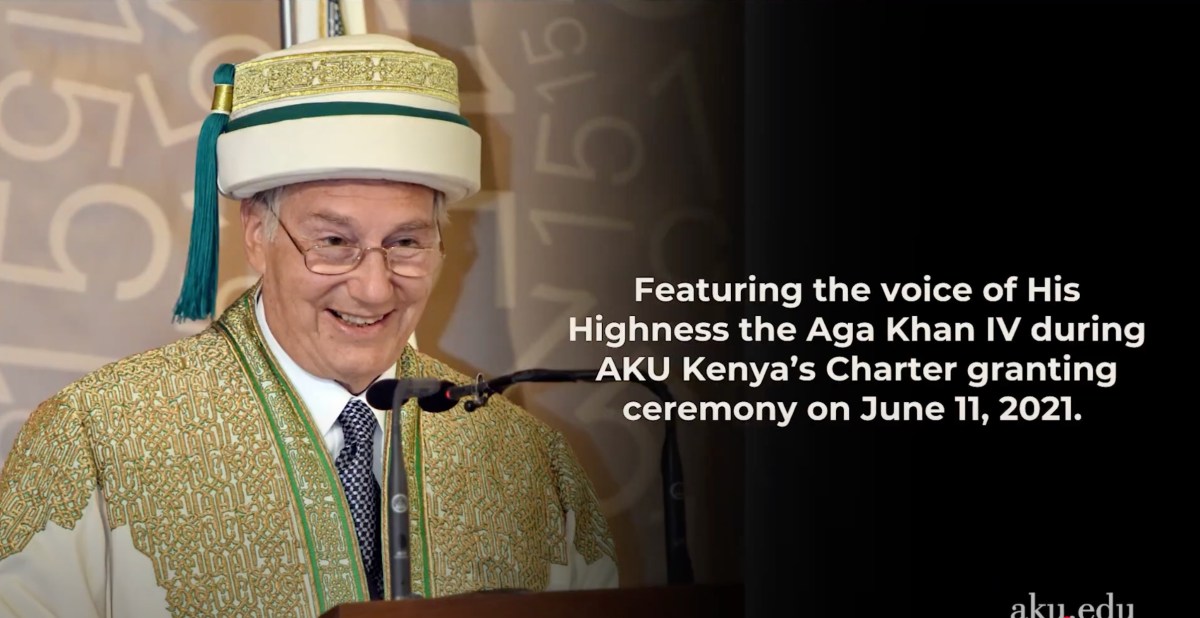 In His Own Words: The Aga Khan IV at AKU Kenya’s Charter Granting ...