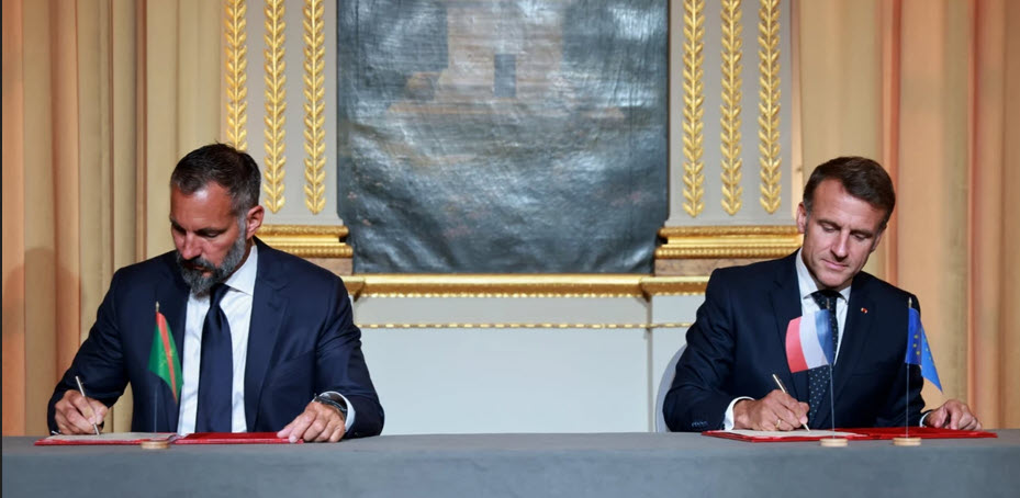 France | Mawlana Hazar Imam Aga Khan V signs development agreements ...